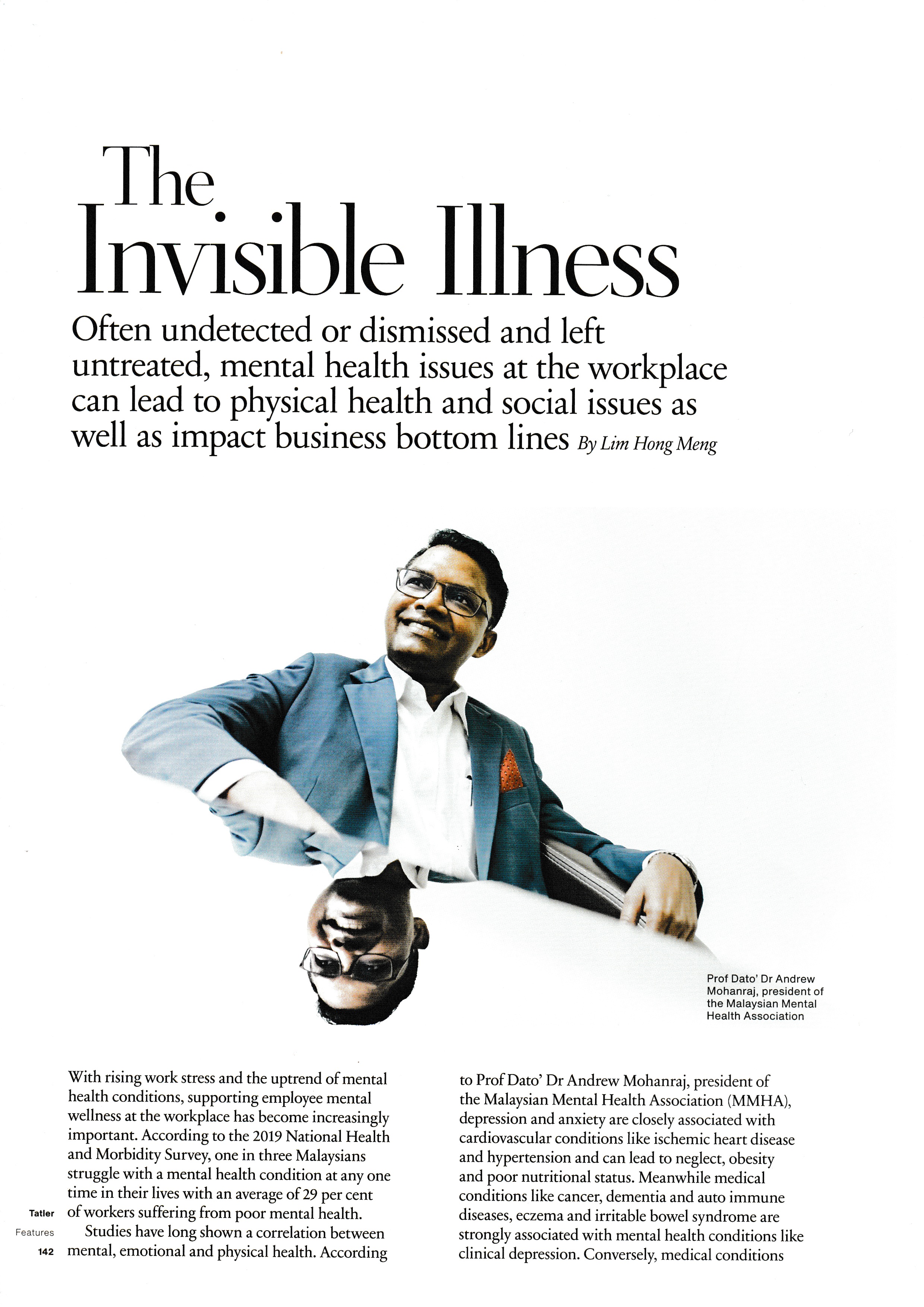 The Invisible Illness – Dr. Andrew Mohanraj